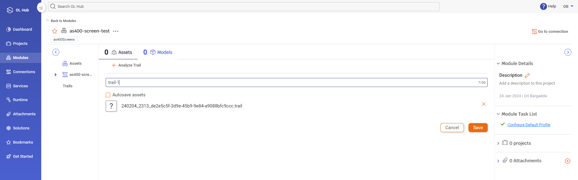 Legacy Screen Applications