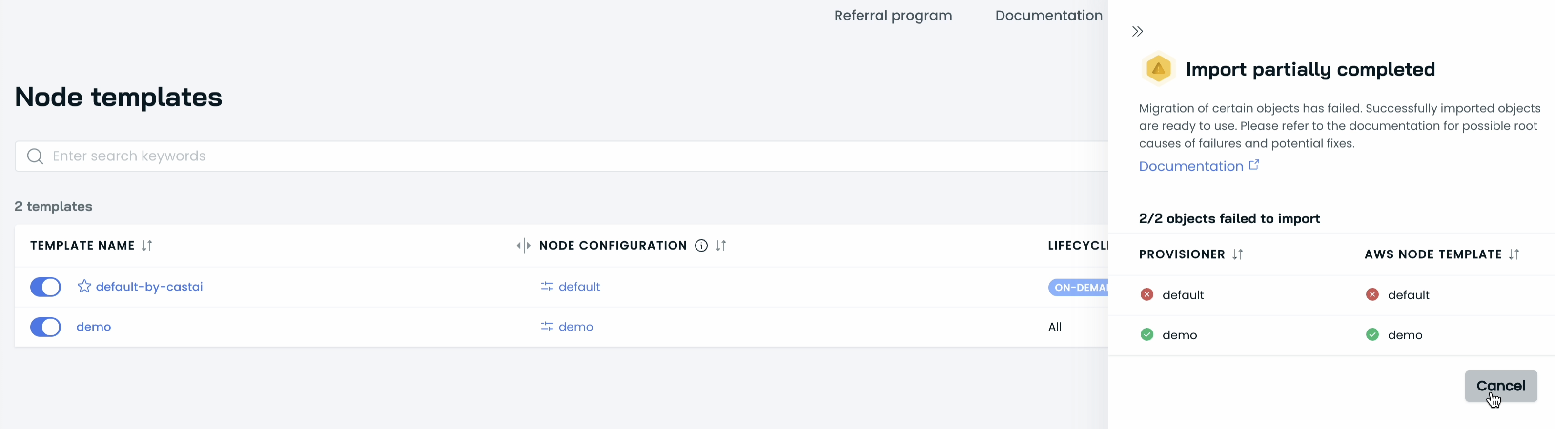 Migration from Karpenter