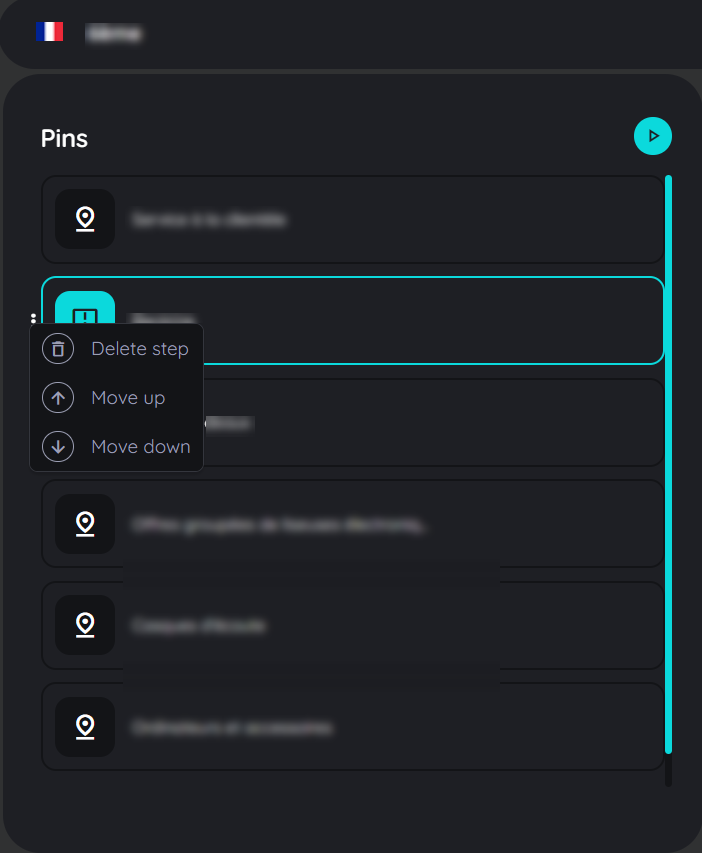 Create a Pin