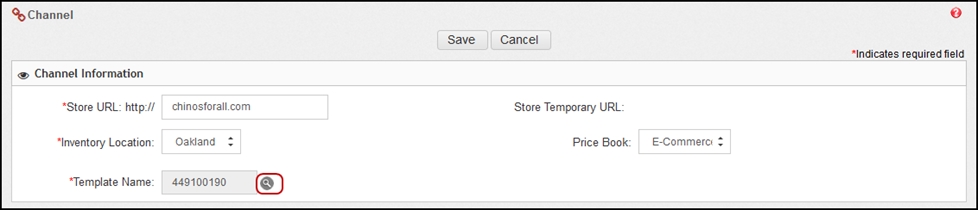 - Changing Design Template