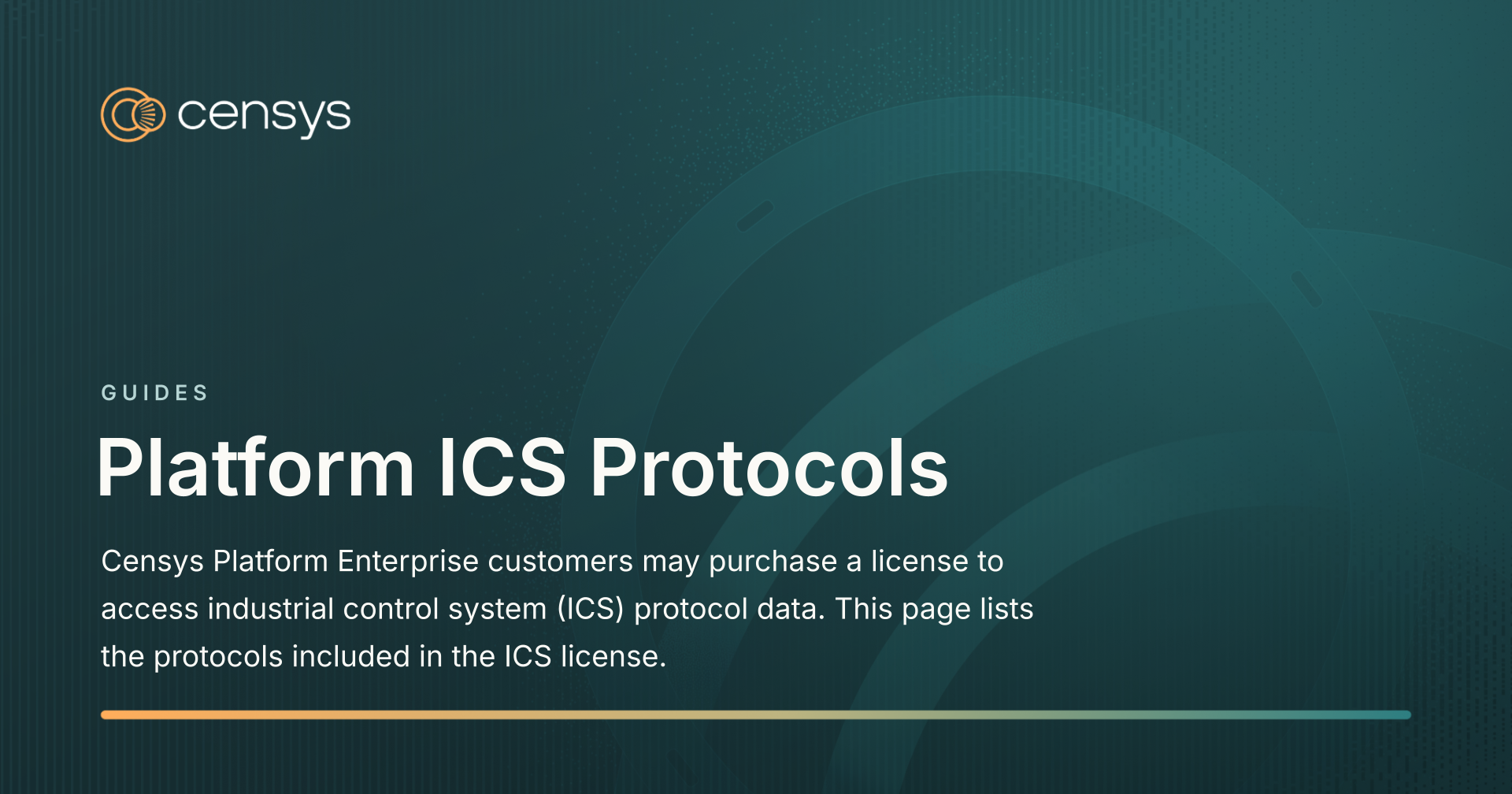 Platform ICS Protocols