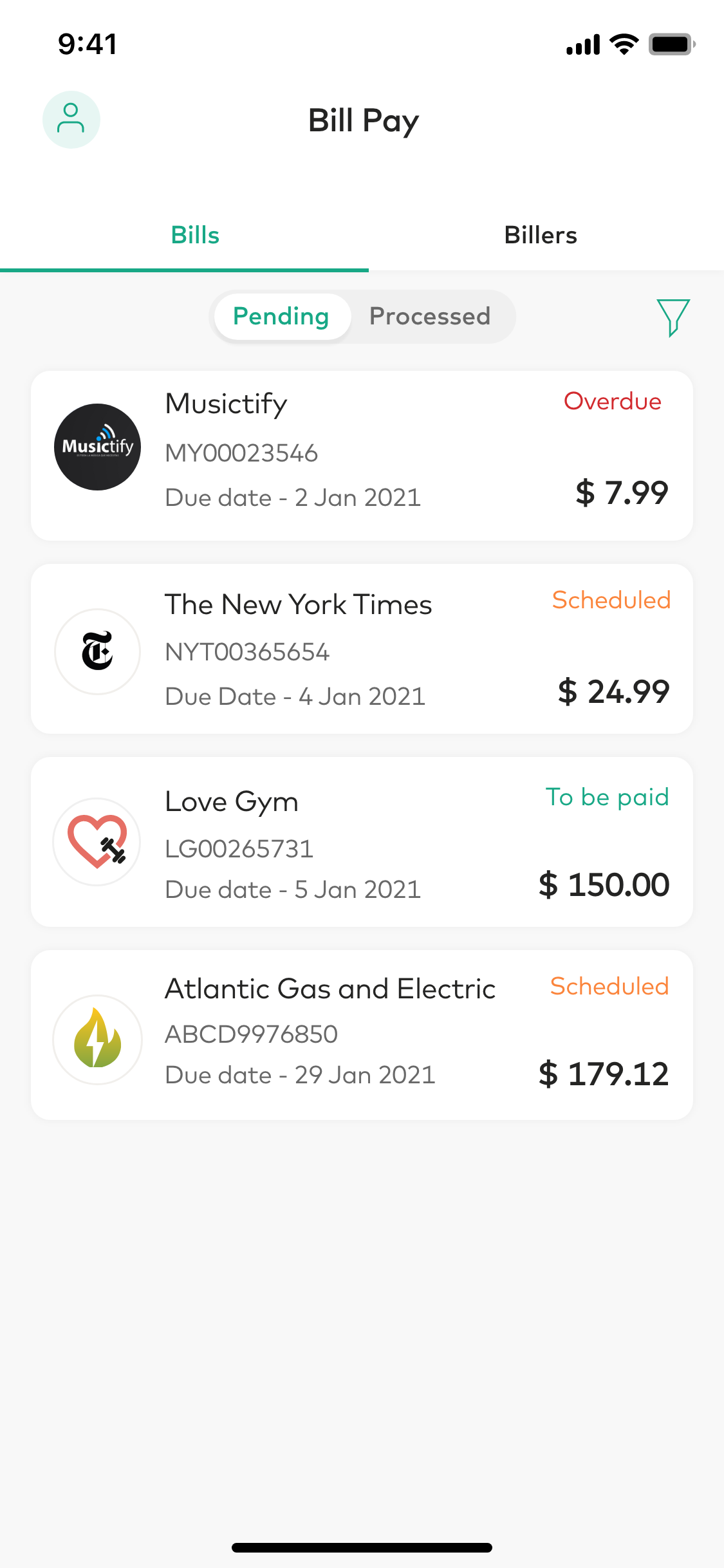 Retrieve Payment Re List