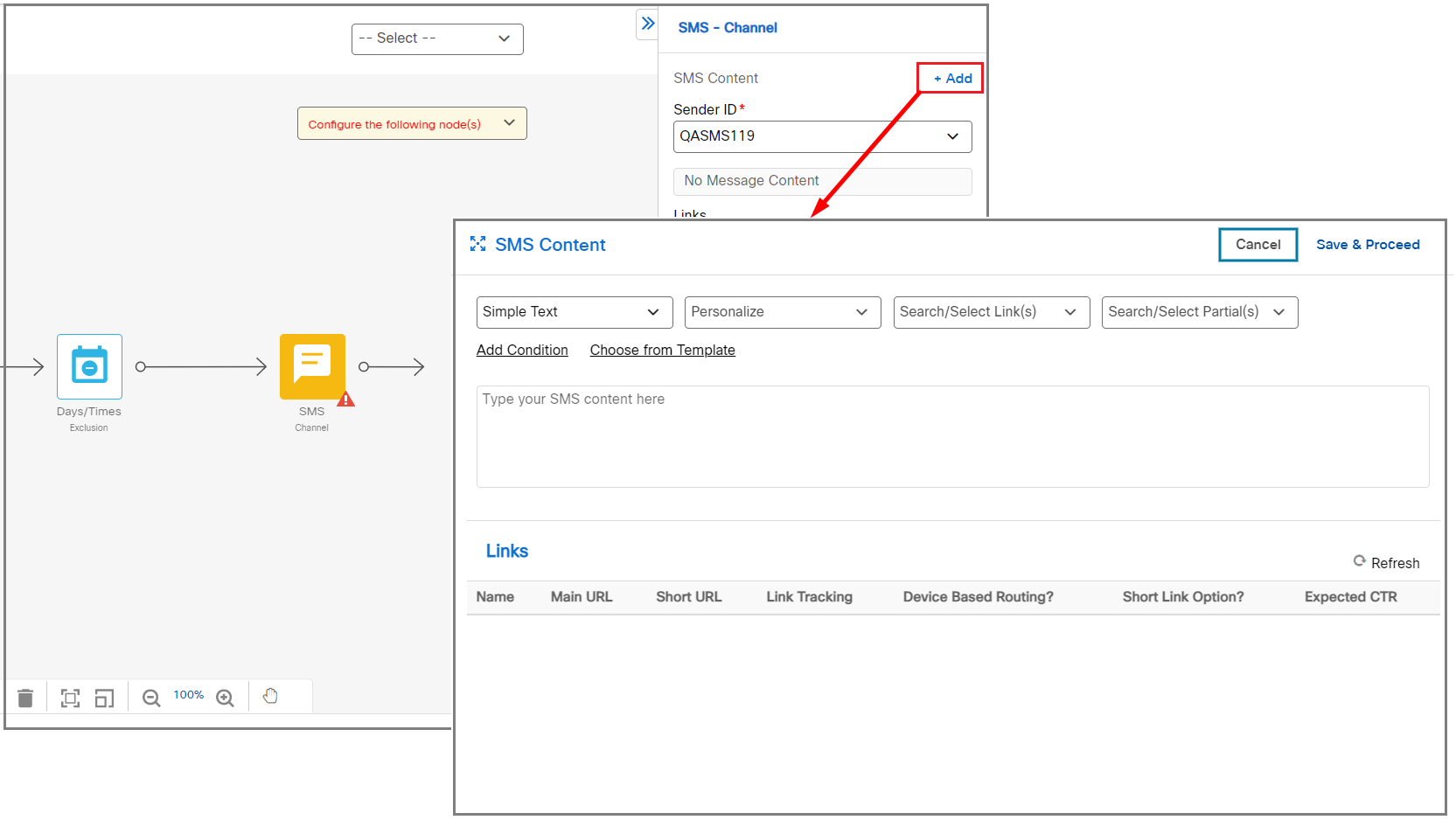 Creating an SMS Deployment
