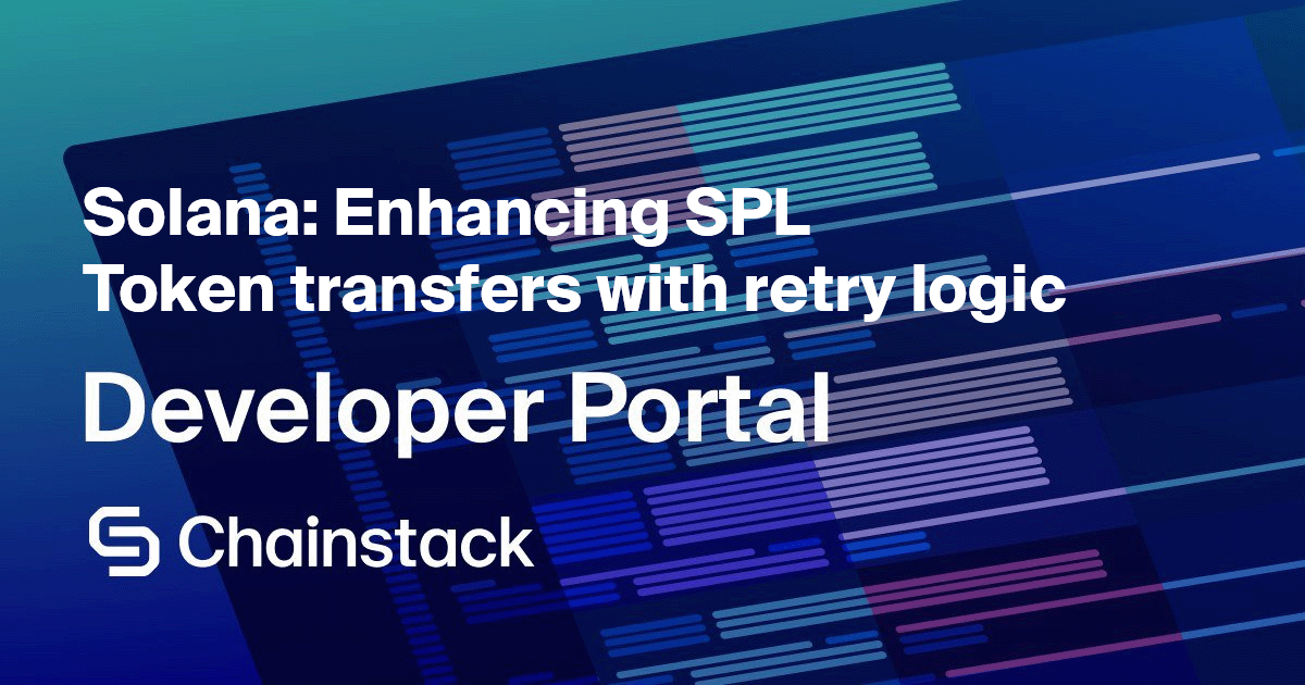 Solana: Enhancing SPL Token transfers with retry logic