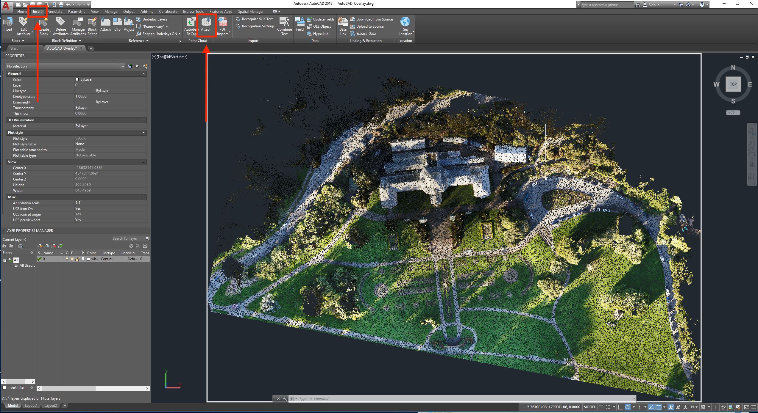 Importing Data In AutoCAD Overview