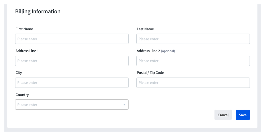 Managing Payment Cards