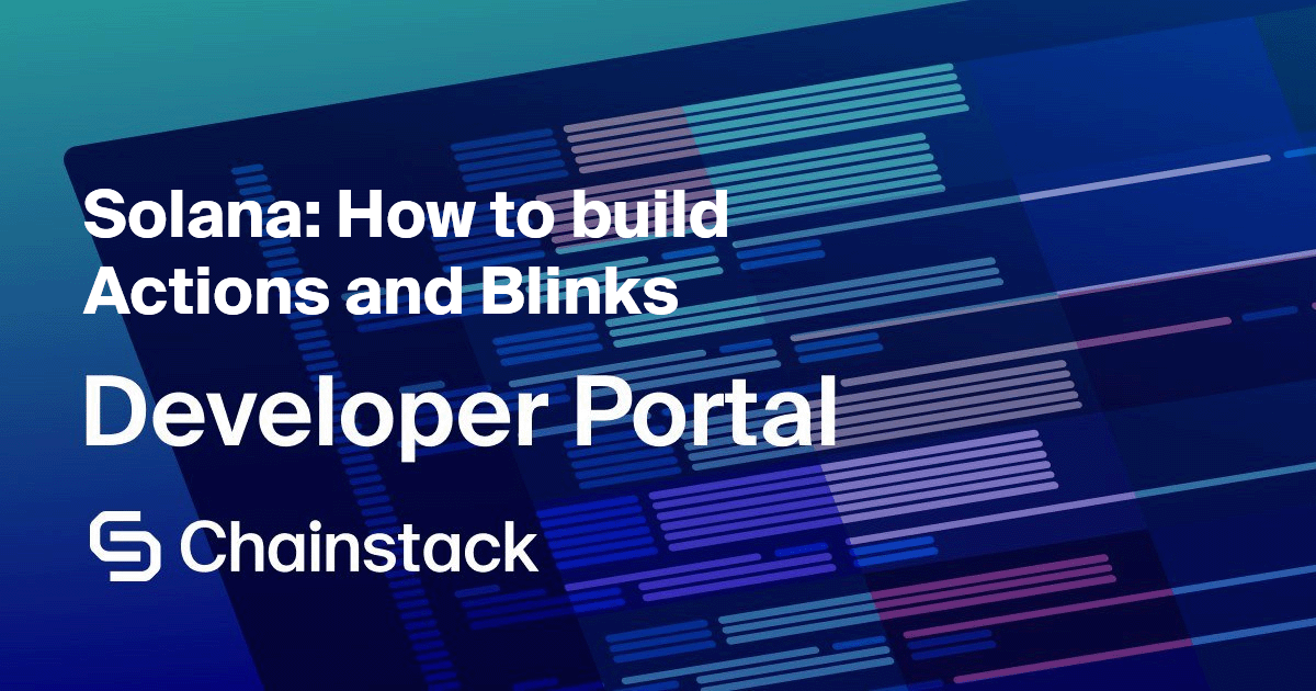 Solana: How to build Actions and Blinks