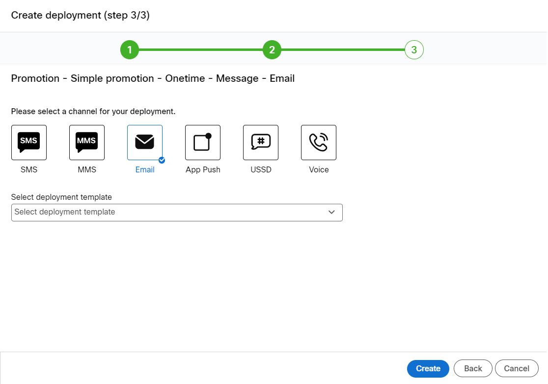 Creating a Deployment