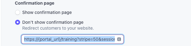 Creating Stripe Pricing Table