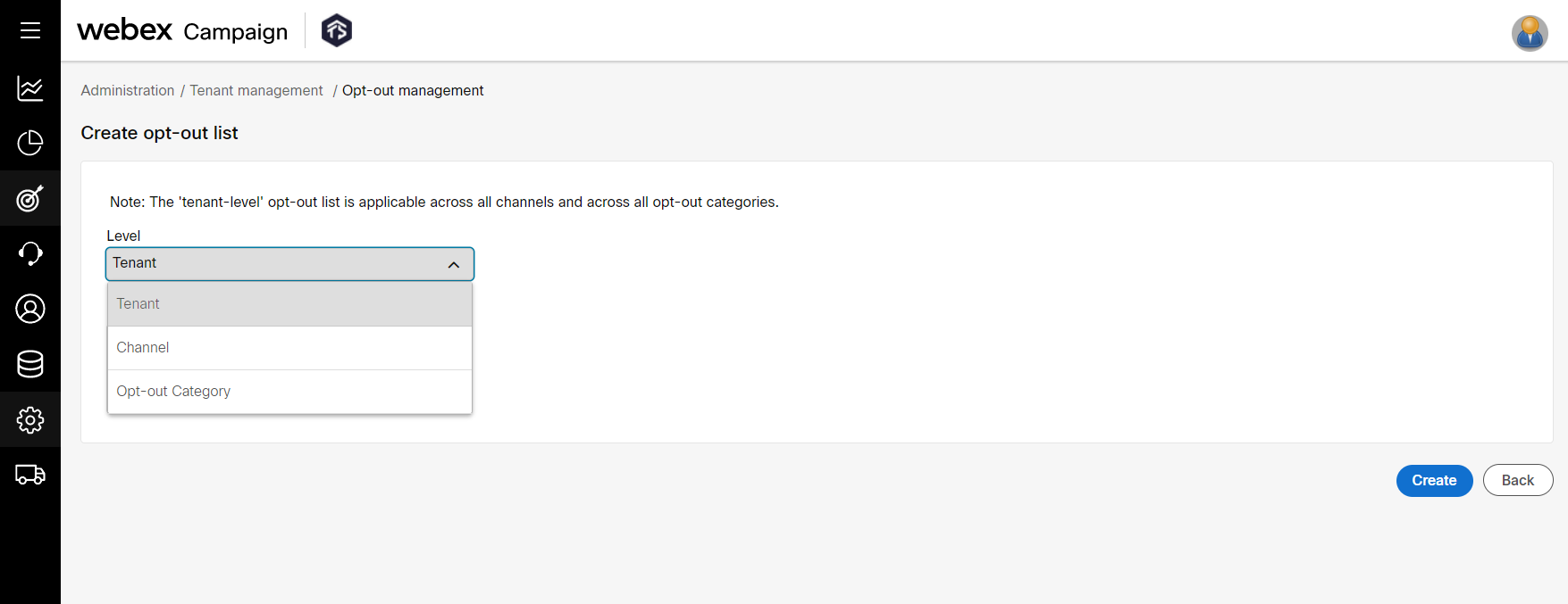 How to apply opt-out categories to your deployment