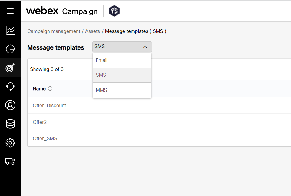 Create an SMS Template