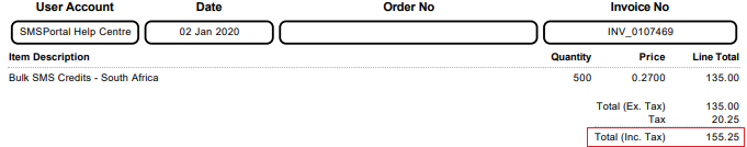 EFT or Direct Deposit Payments