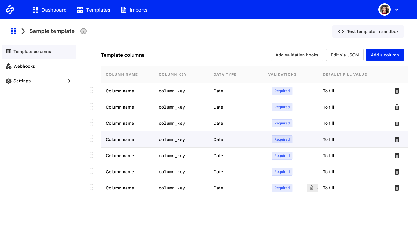 Test your templates with our new sandbox