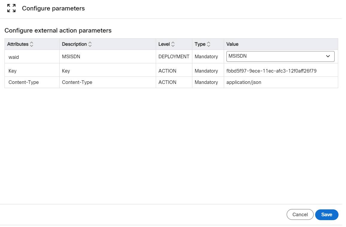 Step 5: Creating an In-App External Action Channel Deployment