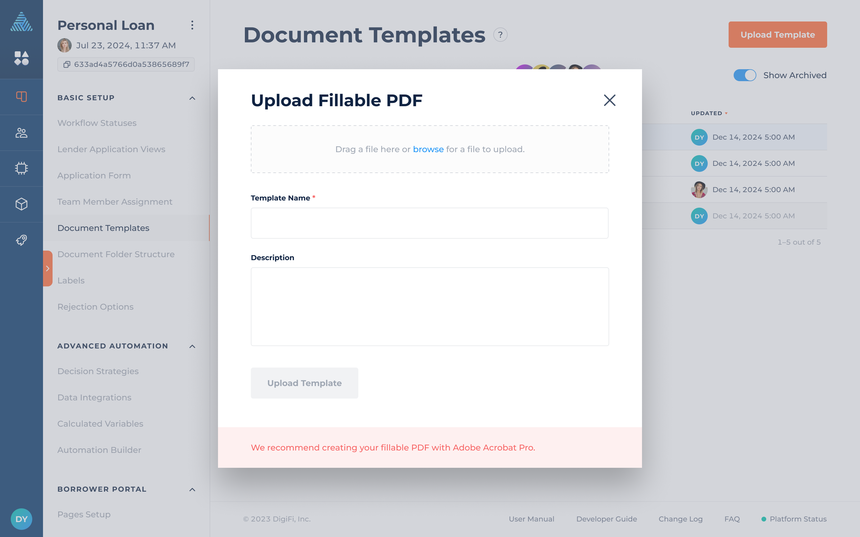Document Templates