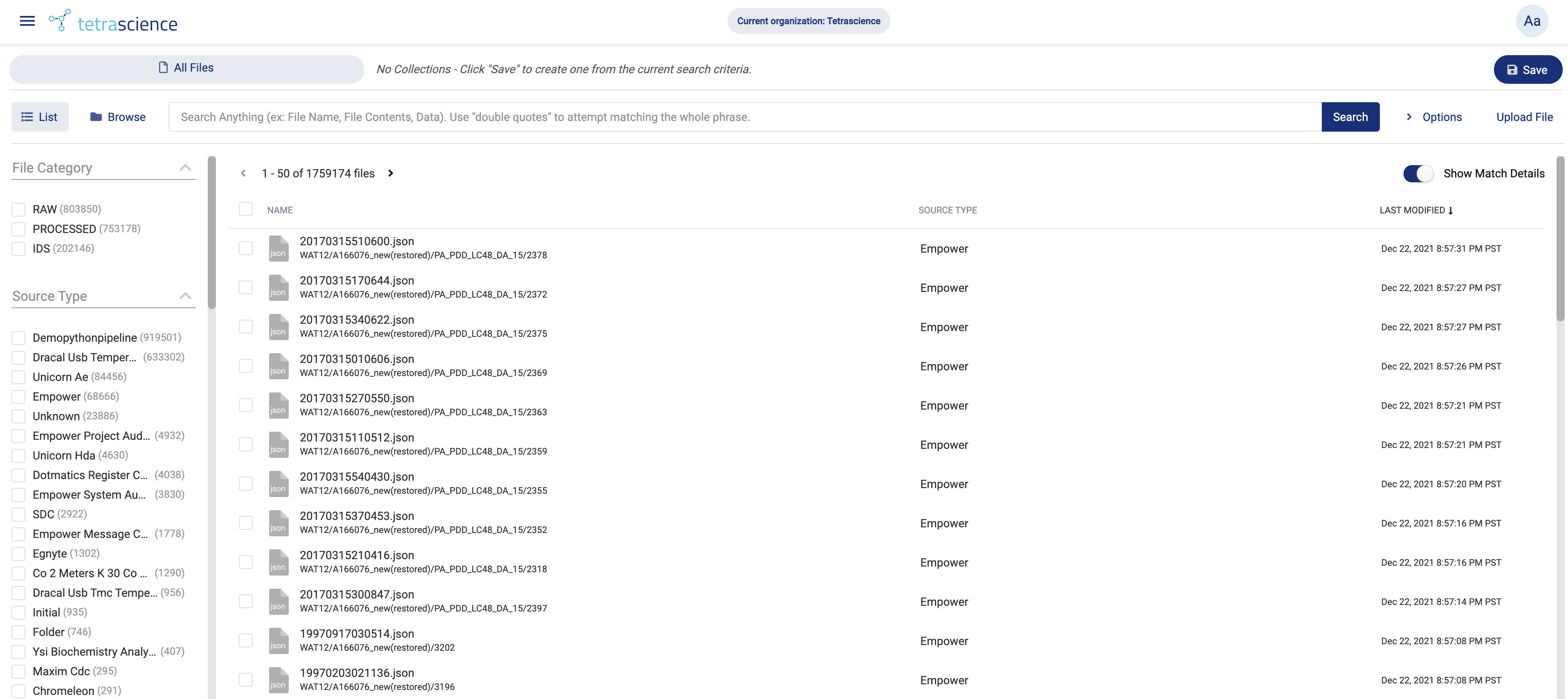 Basic Search Examples