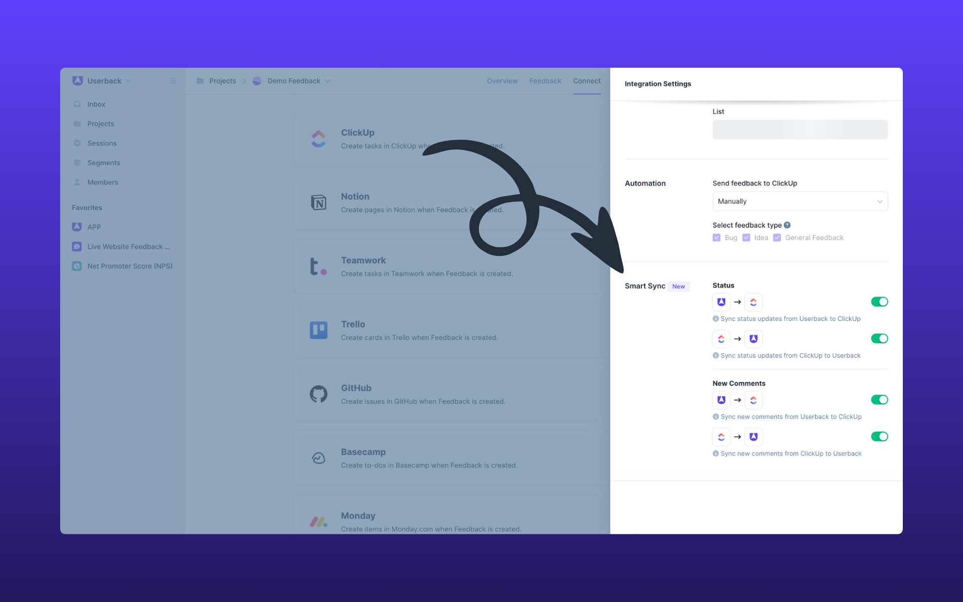 ⚙️ Enhanced ClickUp 2-Way Sync Integration