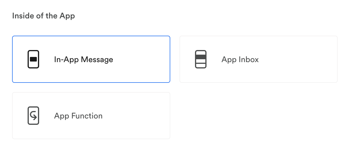Show In-App Messages on your website