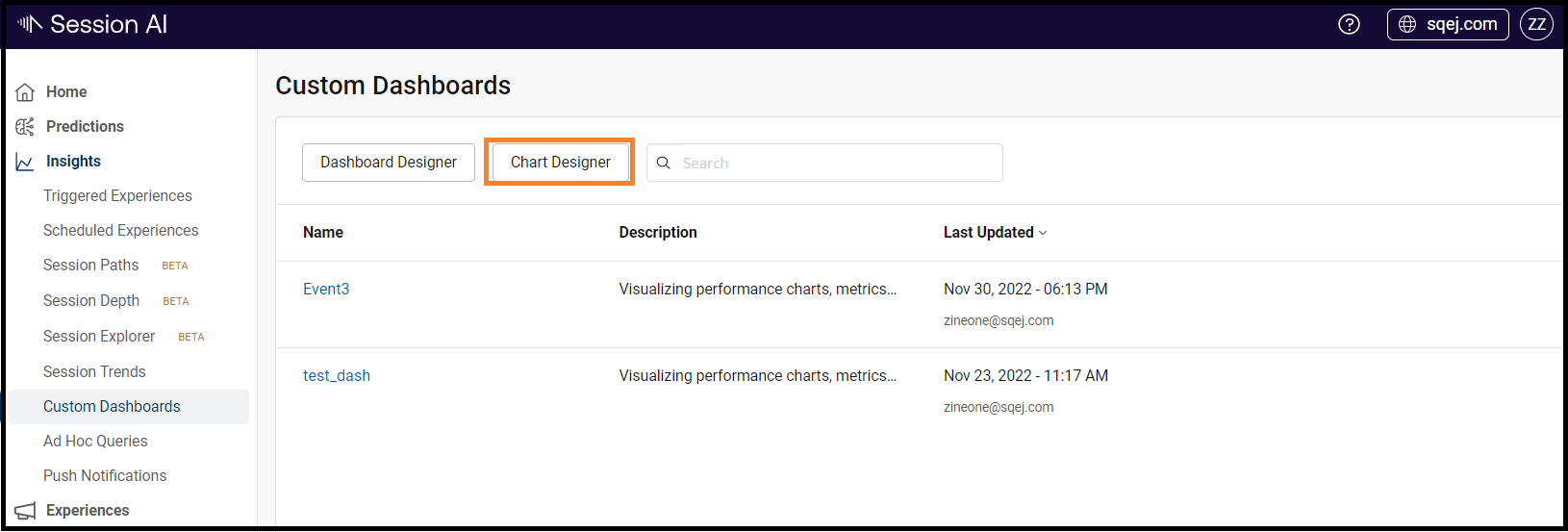 Creating and Designing Charts
