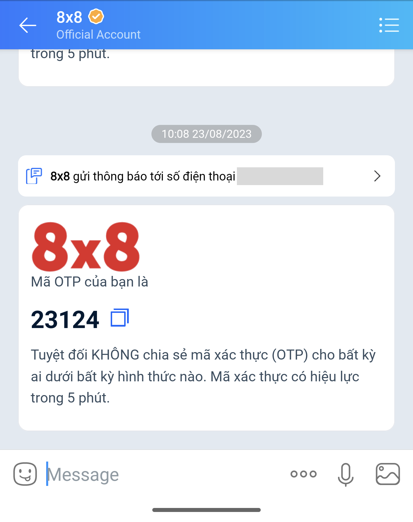 Zalo Notification Service (ZNS)