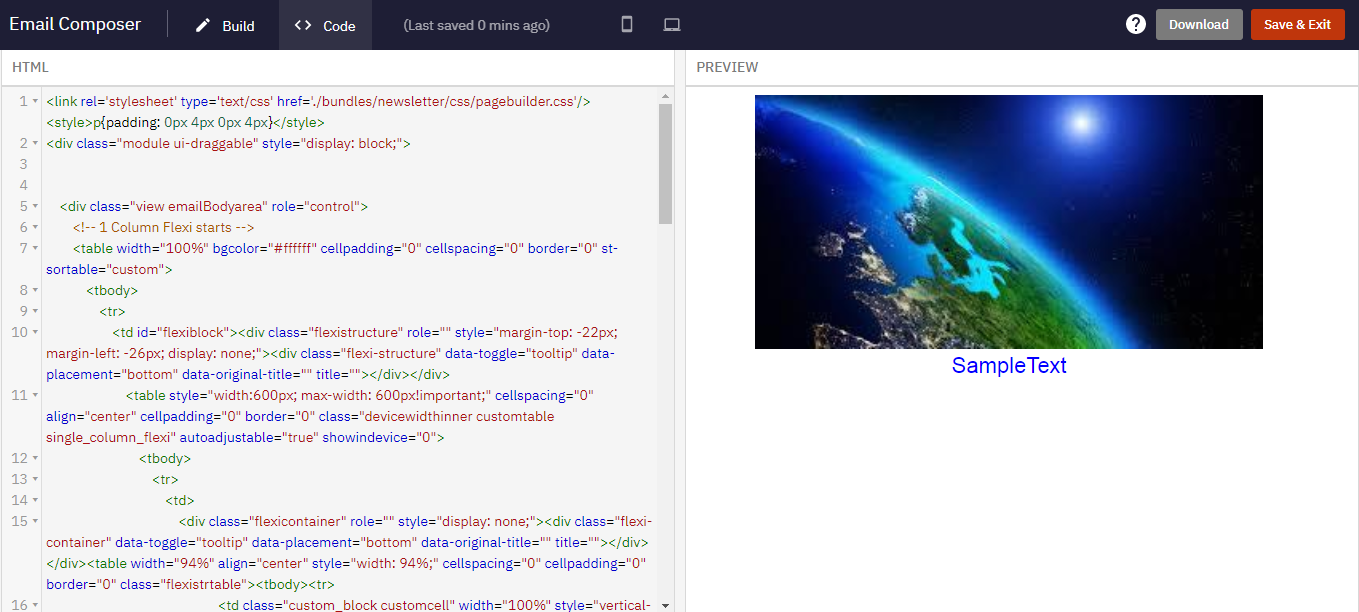 Using Find and Replace option in HTML view
