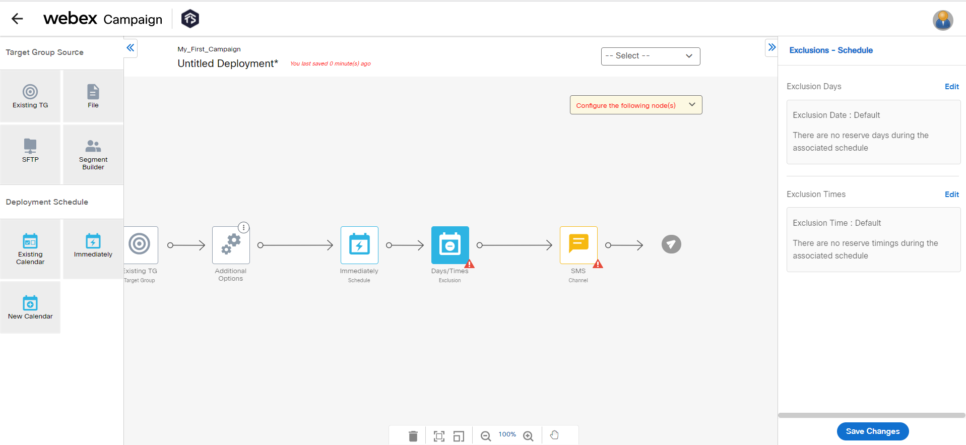 Creating an SMS Deployment