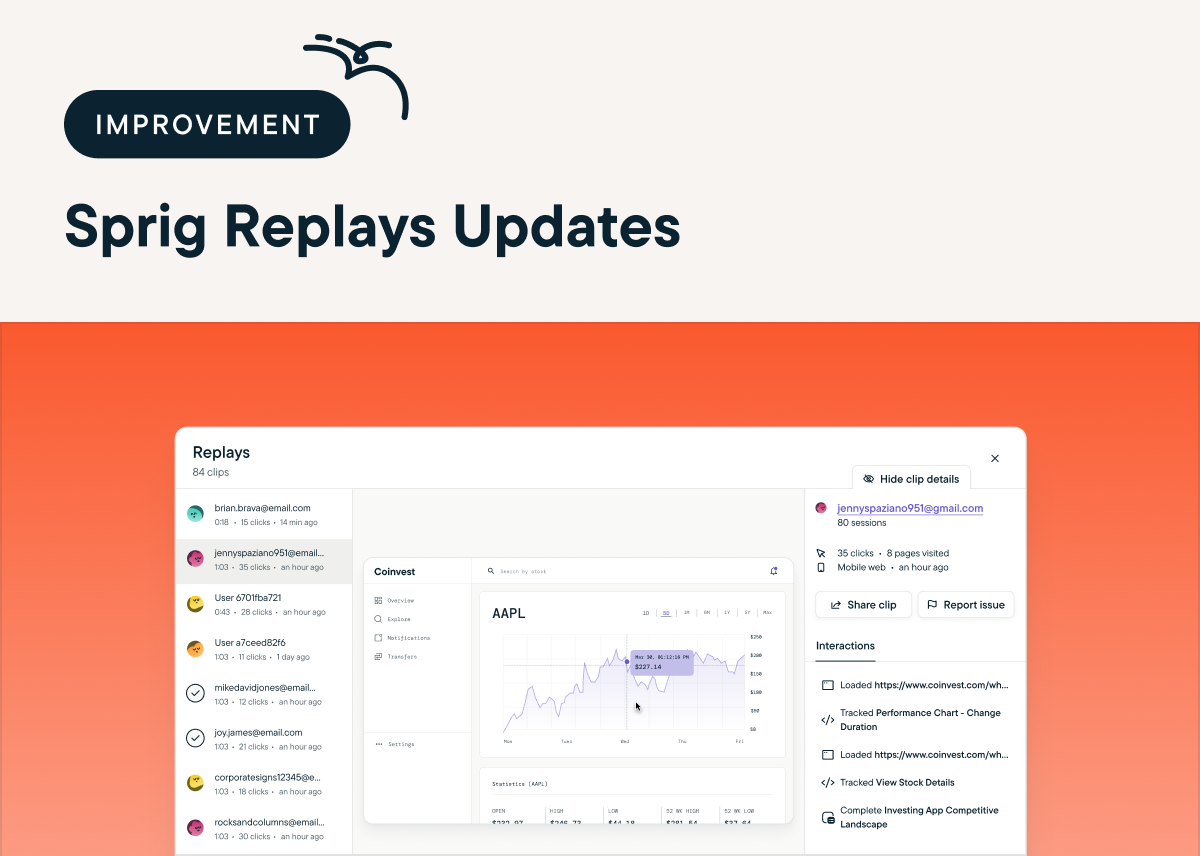 Explore Your Users Experience With New Replays Interaction Logs And Clip Links