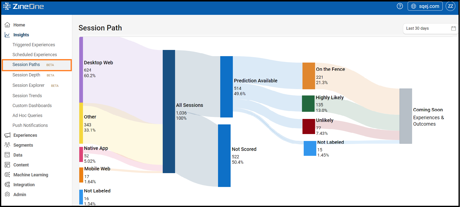 Viewing Session Path