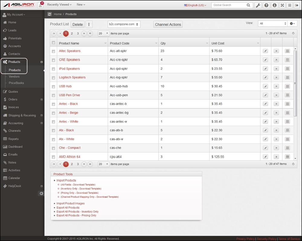 Working with System Modules