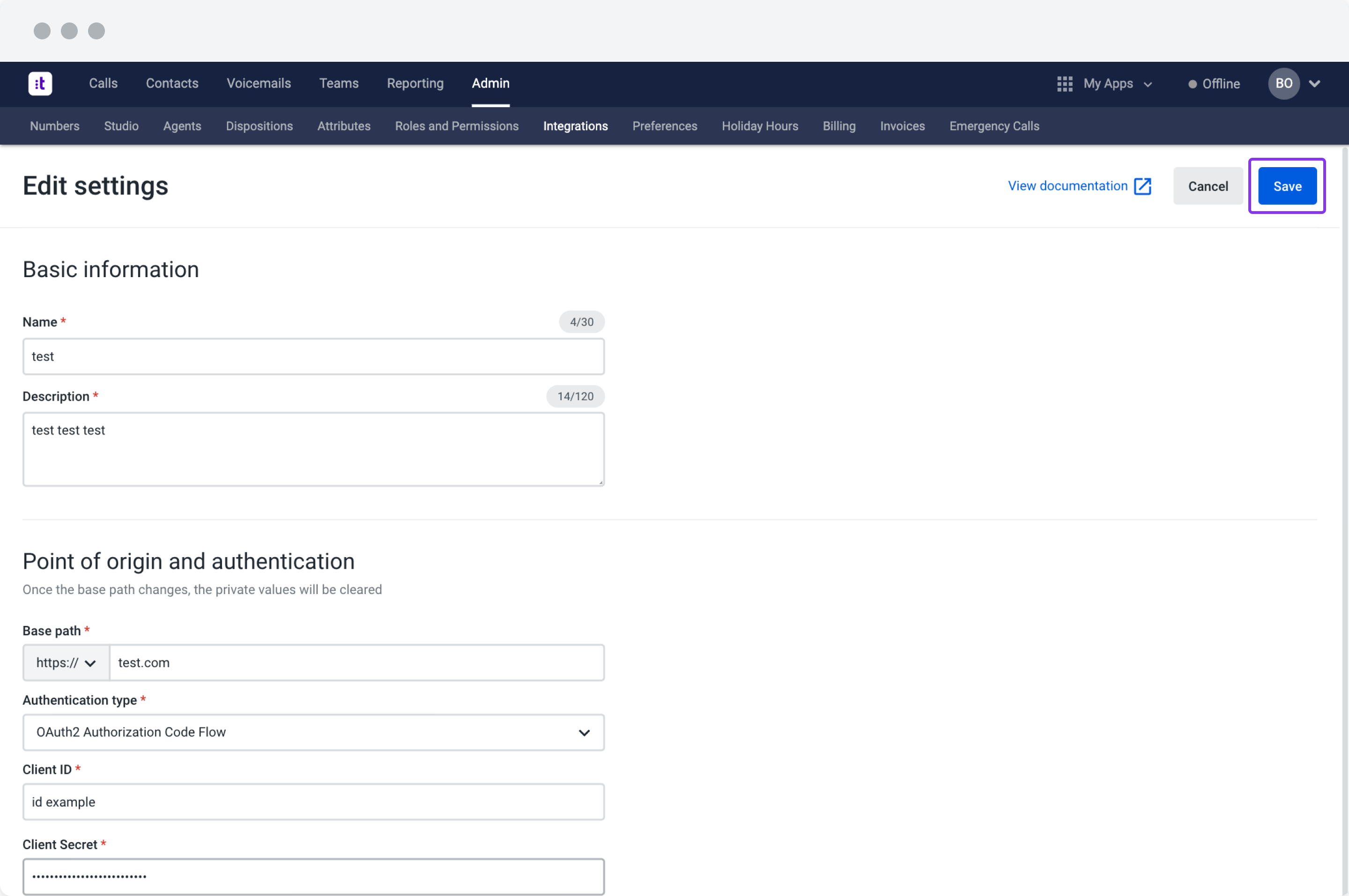 OAuth2 Authorization Code Flow