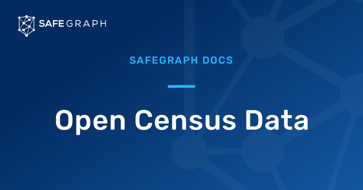 Open Census Data