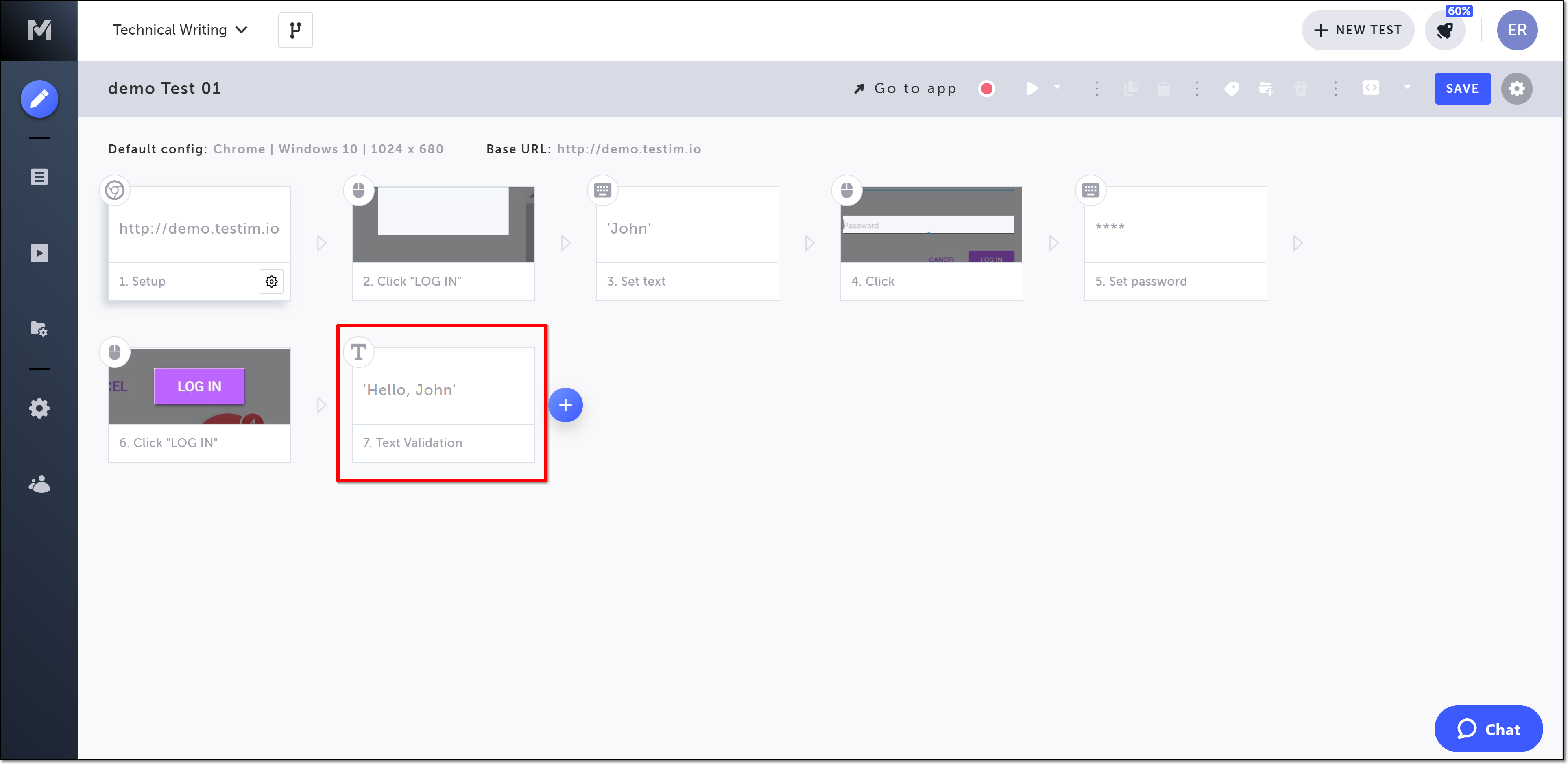 Creating your First Codeless Test in Testim Visual Editor Creating your First Codeless Test in Testim Visual Editor