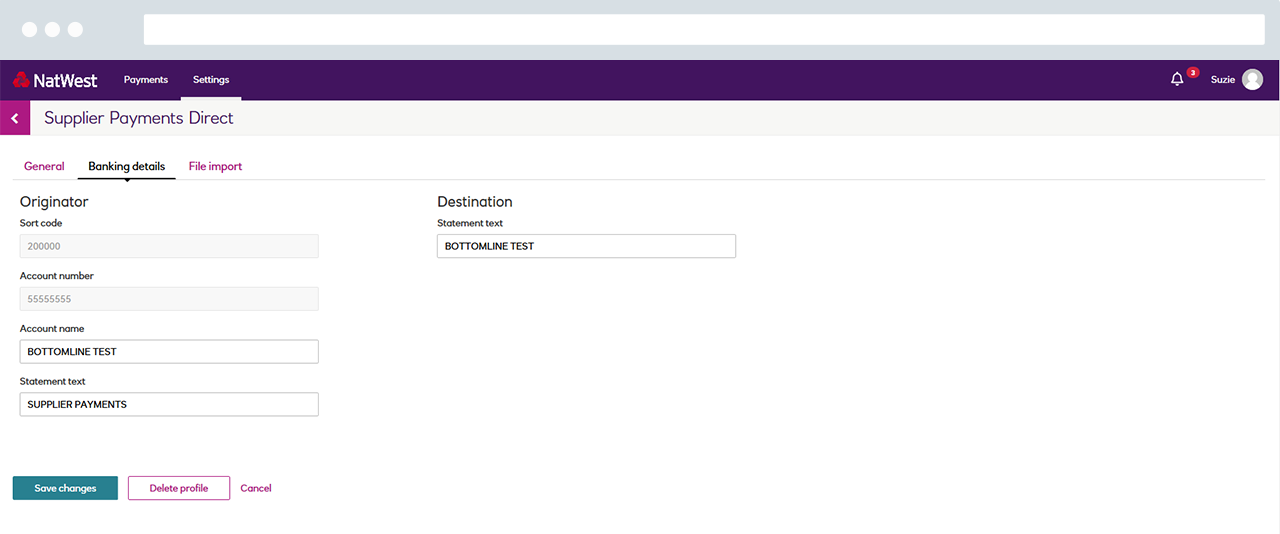 Understanding a payment profile