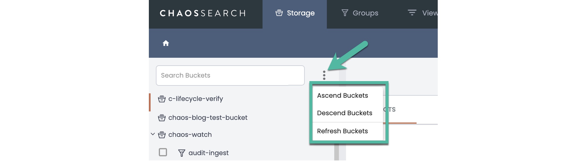 Managing Your Buckets