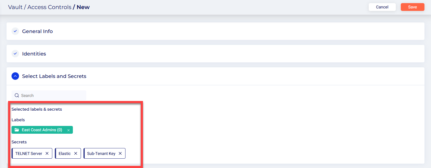 Sharing & Viewing Secrets