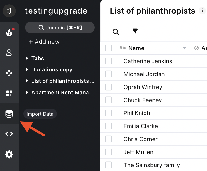 Update your table using Spreadsheets