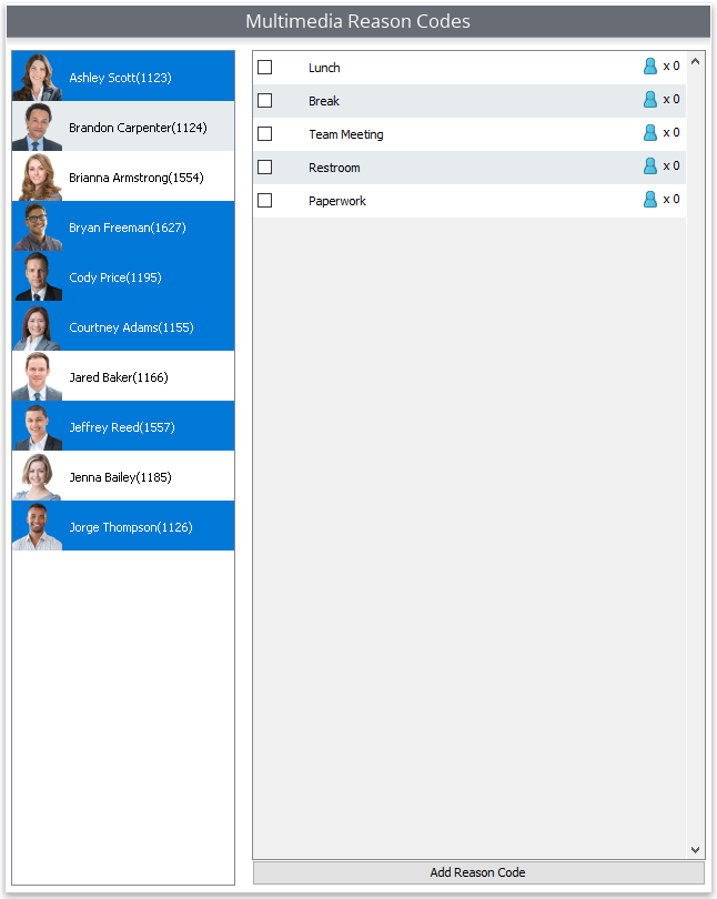 Multimedia Busy Codes