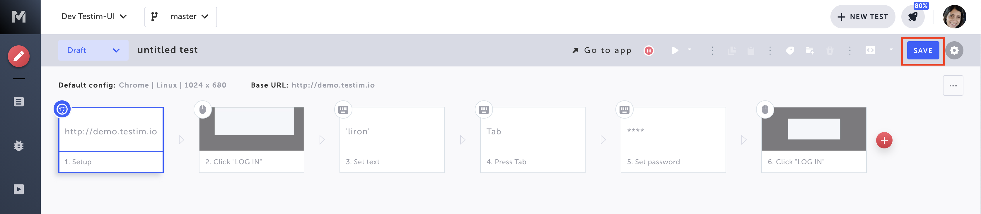 Creating Your First Codeless Test In Testim Visual Editor