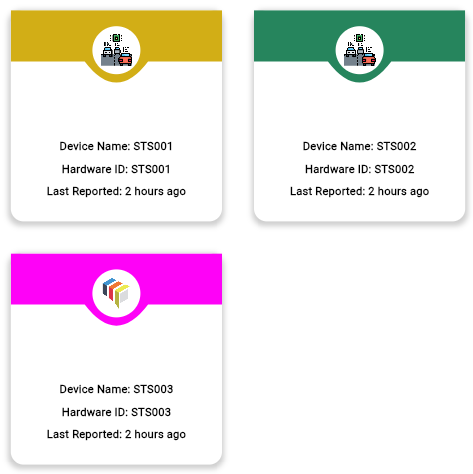 Device List Card Widget