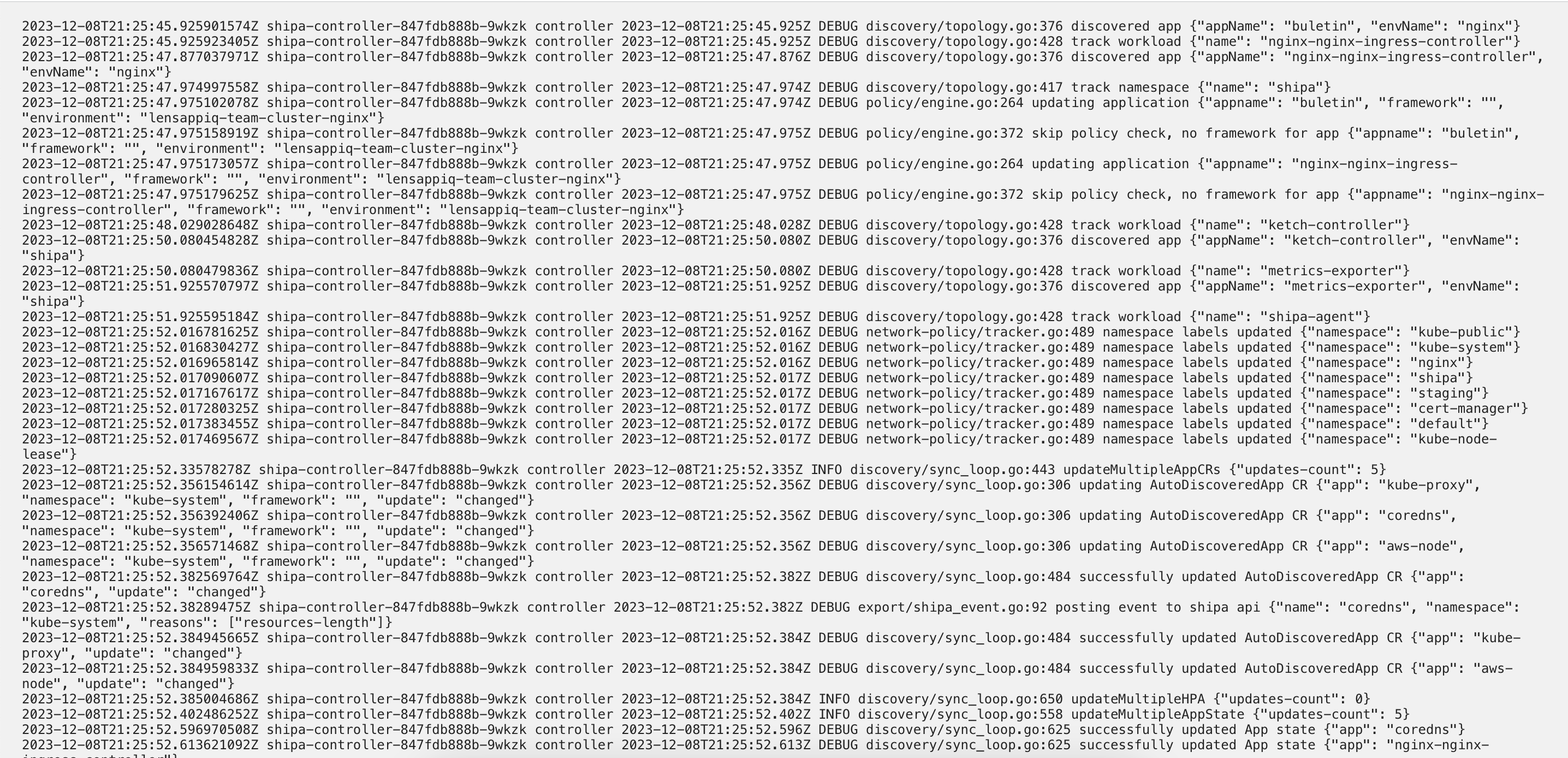 Application Management