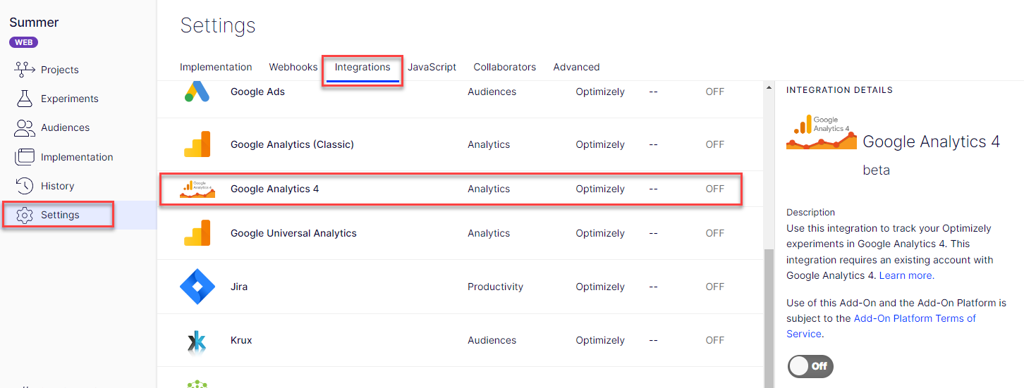 Integrate Google Analytics 4 (GA4)