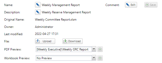 Uploading Reports