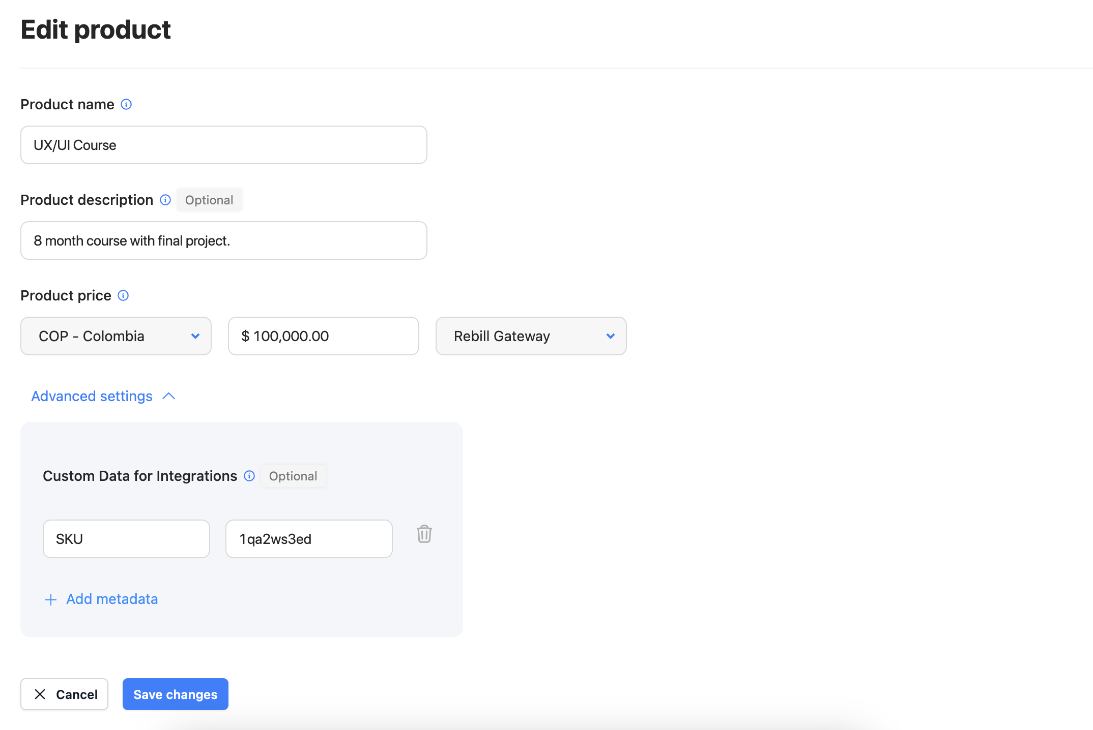 Rebill Products Guide - Rebill API Reference