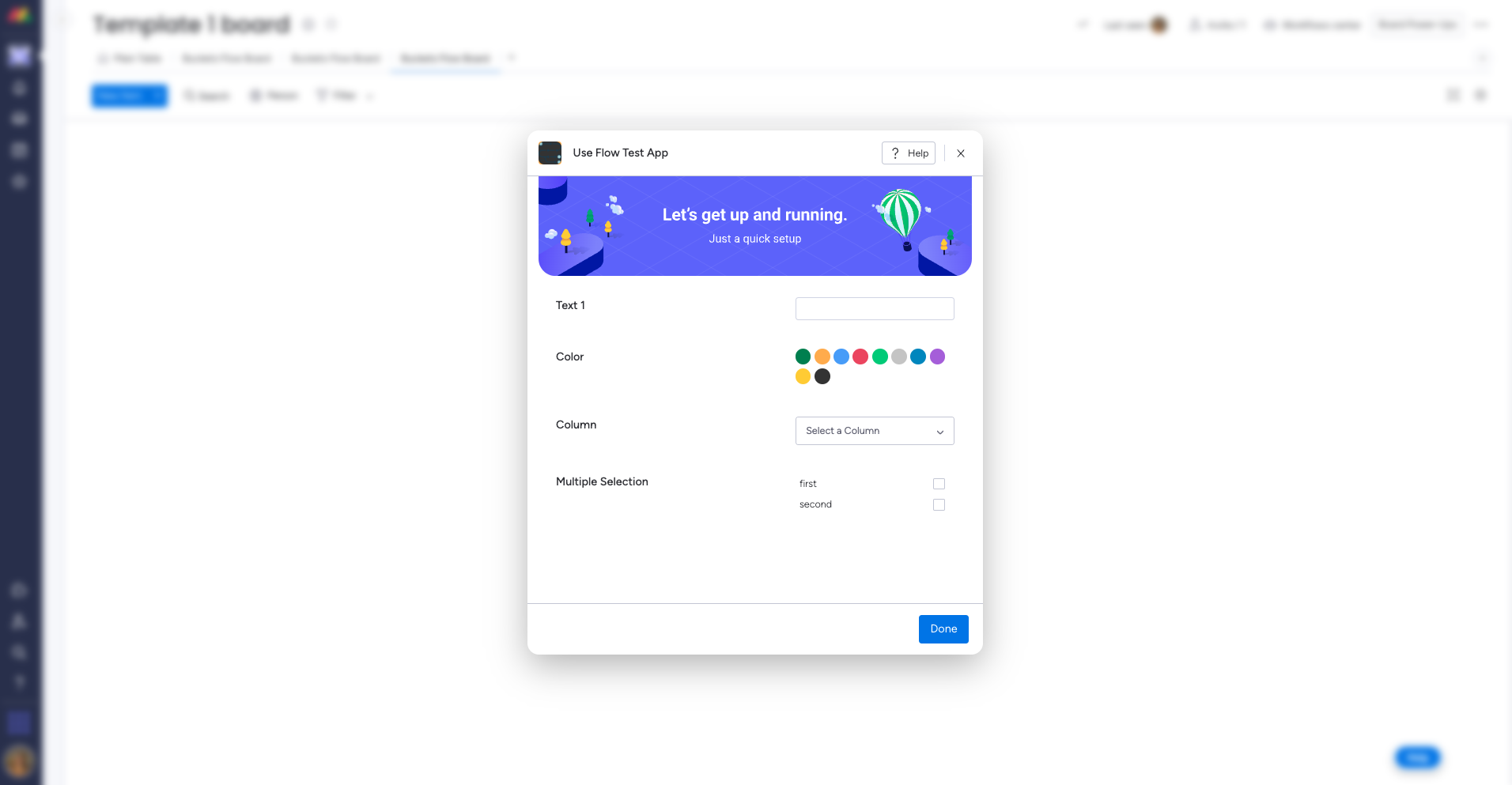 Configuring your app