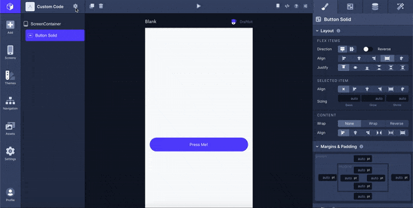 Custom Screen Code - FlexDocs