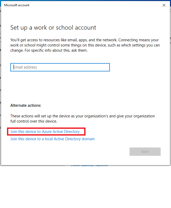 Azure Ad Join