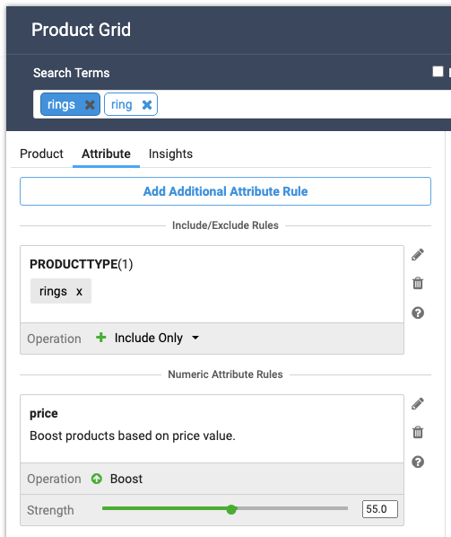 Test Algorithm Weighting Strategy