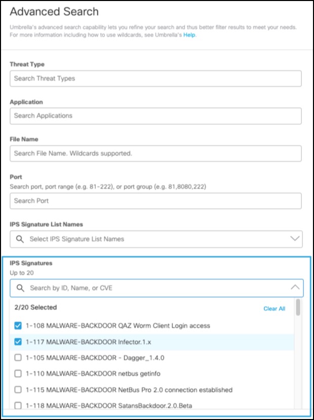 Use Search and Advanced Search