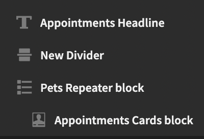 Filter by relationship picker