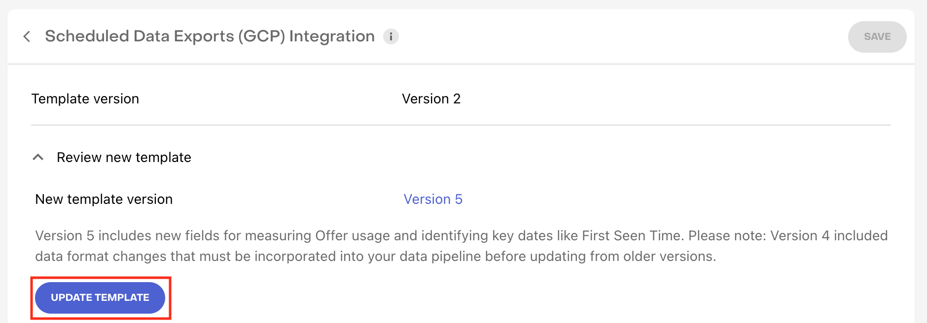 Scheduled Data Exports